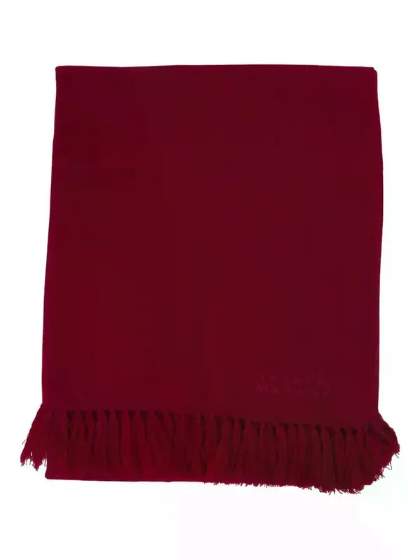 Isabel Marant Étoile Fringed-trim Scarf - Red