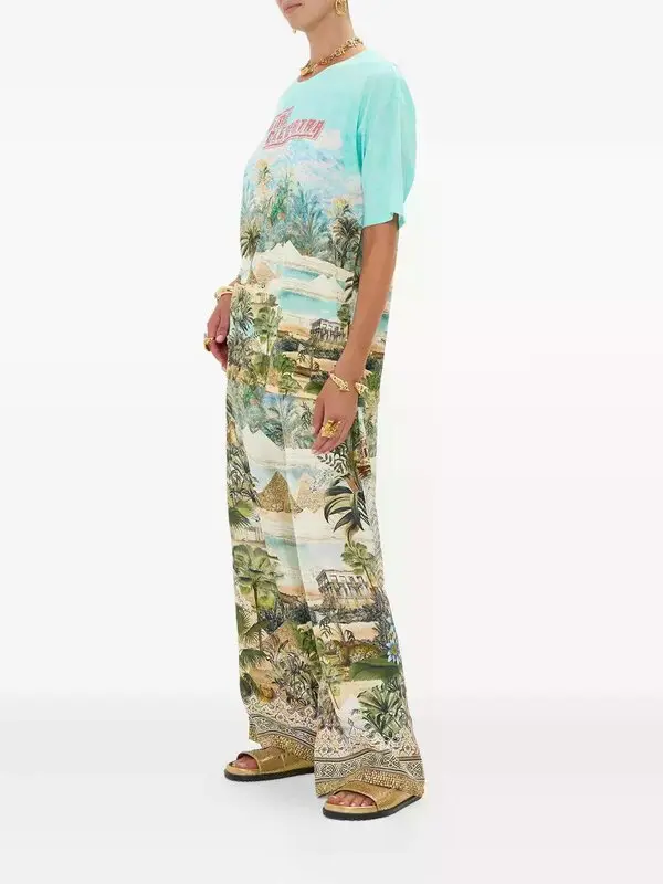 Camilla Multi Views Of The Valley T-shirt