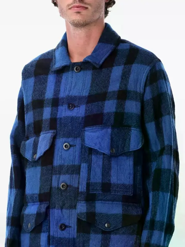 Junya Watanabe Checked Shirt Jacket