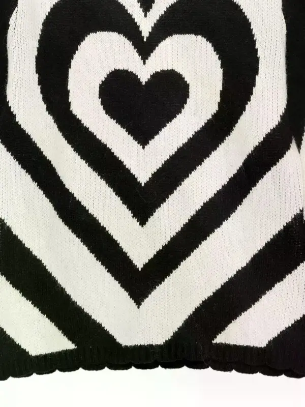Farm Rio Heart Pattern Sweater