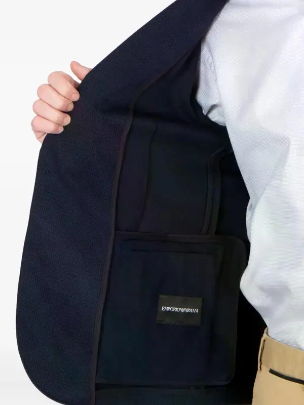 Emporio Armani Single-breasted Blazer