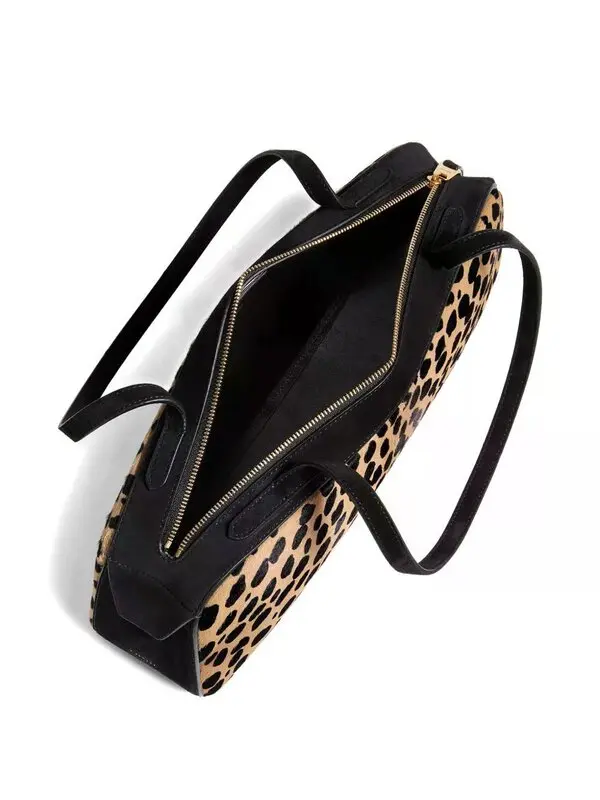 Khaite Simona Animal-print Baguette - Brown