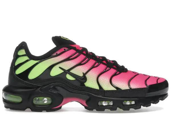 Nike Air Max Plus Sneakers - Black/hyper Pink/volt
