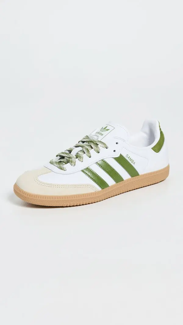 Adidas Samba Og W Sneakers - White/tech Olive