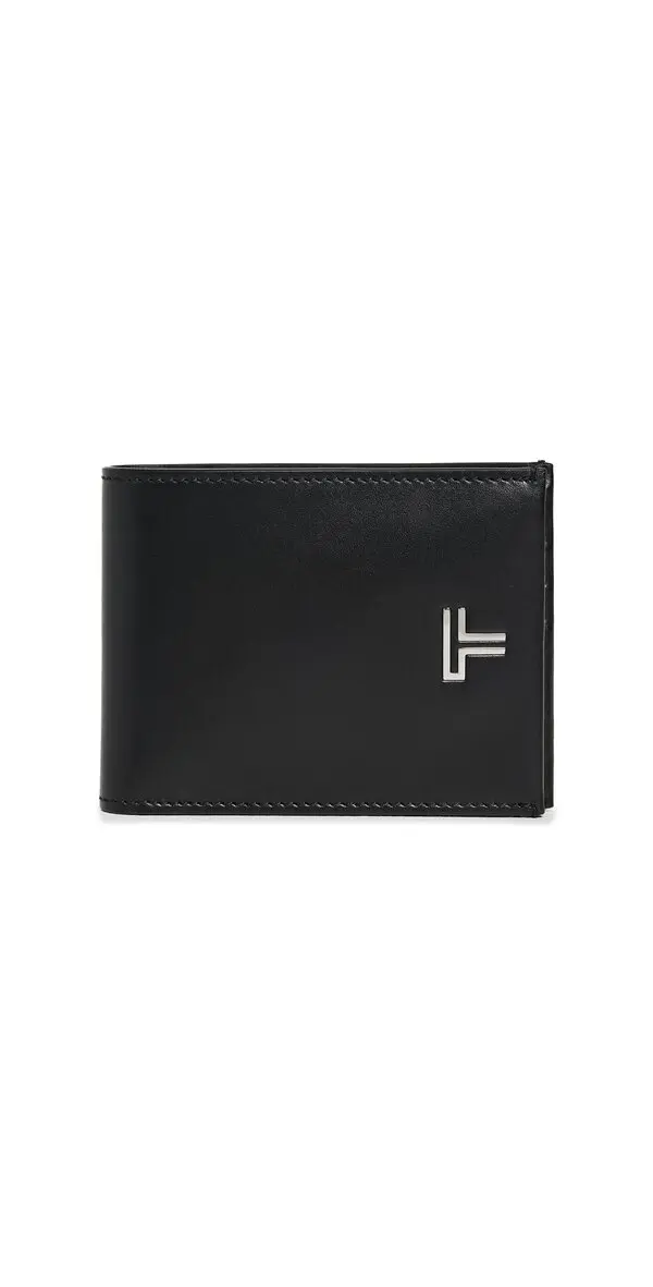Tumi Double Billfold Wallet - Black Noir