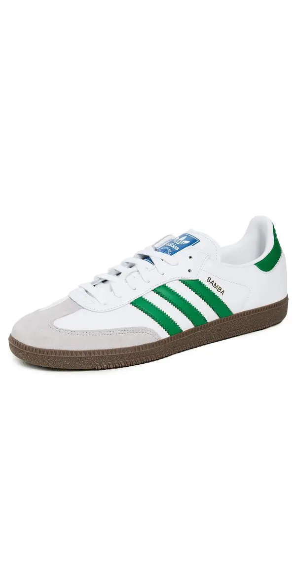 Adidas Samba Og Sneakers - White/green