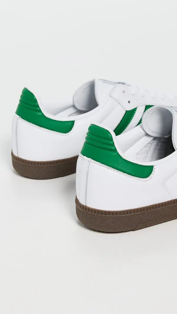 Adidas Samba Og Sneakers - White/green