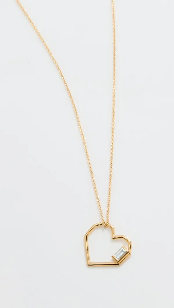 ALIITA Corazon Baguette Necklace