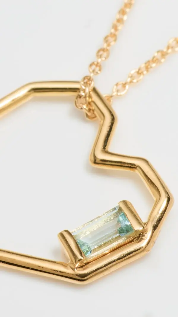 ALIITA Corazon Baguette Necklace