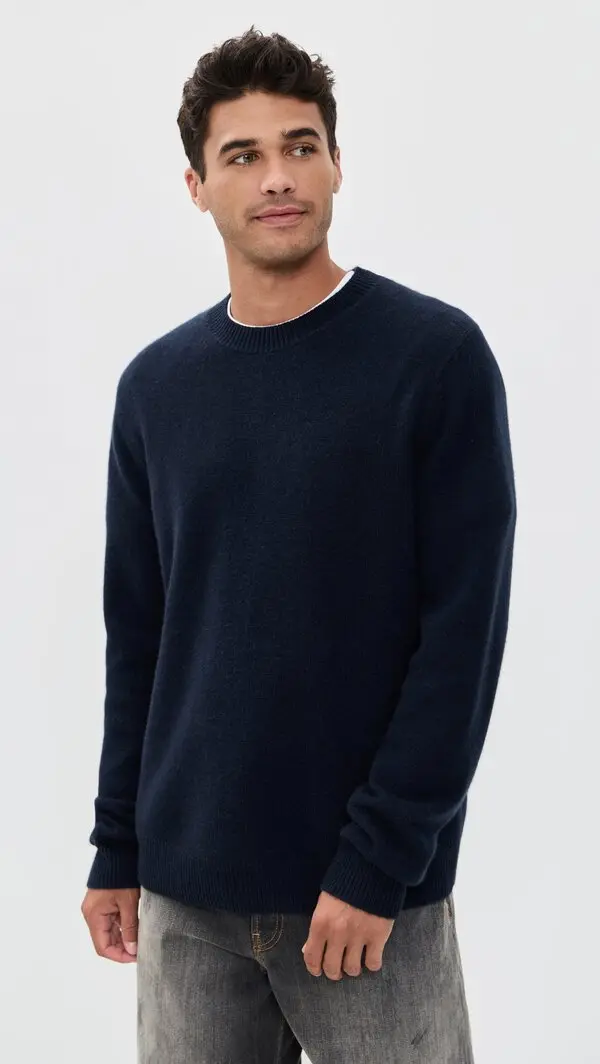 Guest In Residence Allday Cashmere Crewneck Sweater