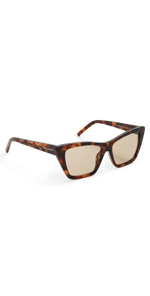 Saint Laurent Sl 276 Mica Sunglasses - Havana-havana-brown