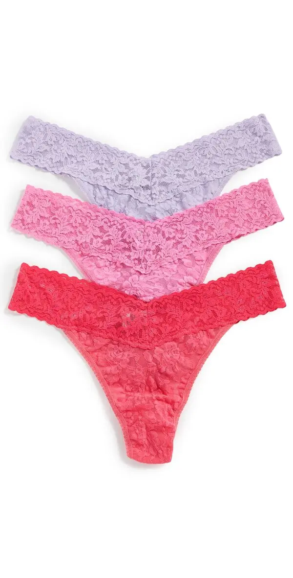 Hanky Panky 3 Pack Original Rise V-day Matchbox - Multi