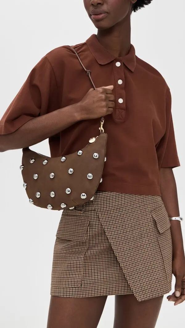 Clare V. Lune Bag - Choco Bar