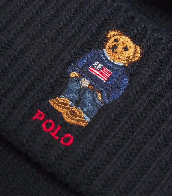 Polo Ralph Lauren Polo Bear Hat And Scarf Set