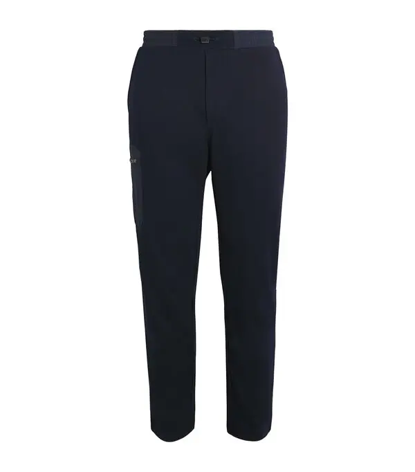 Sease Wool-blend Drawstring Trousers - Navy