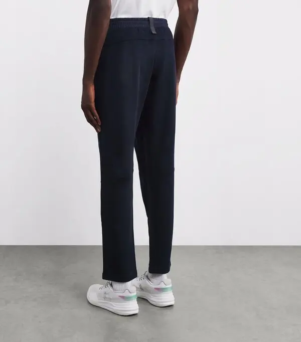 Sease Wool-blend Drawstring Trousers - Navy
