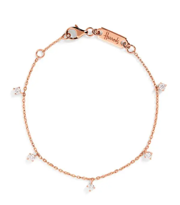Harrods Diamond Bracelet - Rose Gold