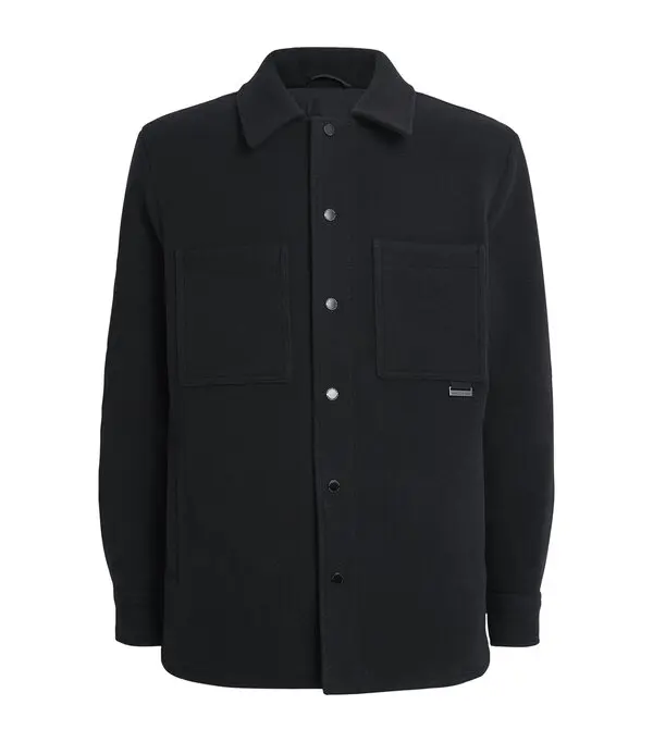 Canada Goose Wool-cashmere-blend Atkinson Overshirt