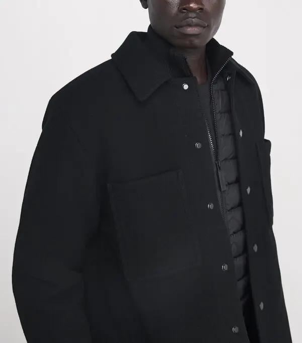 Canada Goose Wool-cashmere-blend Atkinson Overshirt