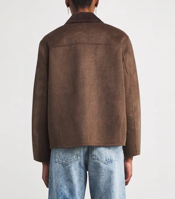 Claudie Pierlot Wool-blend Barn Jacket