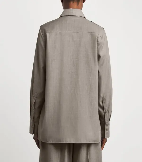 Camilla And Marc Wool-blend Drew Shirt