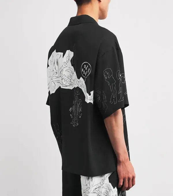 DOMREBEL Cotton Assemblage Shirt