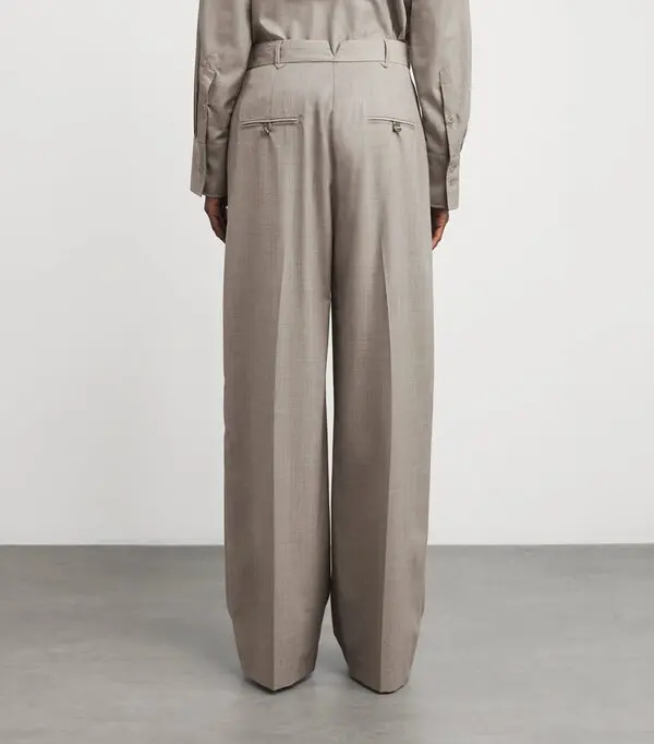 Camilla And Marc Wool-blend Straight Trousers