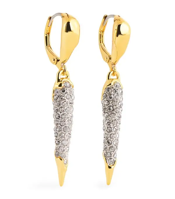 Alexis Bittar Plated Solanales Dewdrop Spear Earrings - Gold