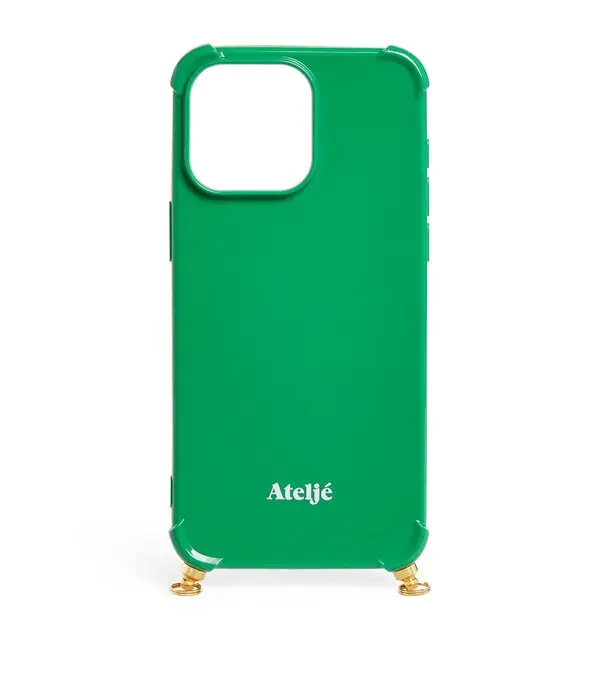 ATELJE Recycled Palm Breeze Iphone 16 Case - Green