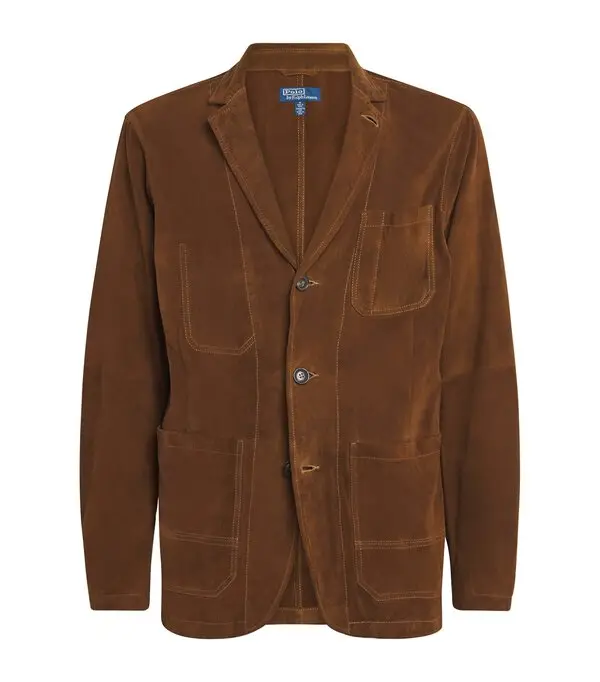 Polo Ralph Lauren Suede Unstructured Blazer