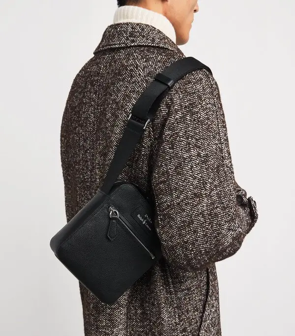 Polo Ralph Lauren Pebbled Leather Cross-body Bag