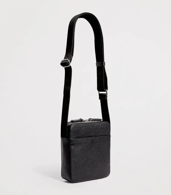 Polo Ralph Lauren Pebbled Leather Cross-body Bag