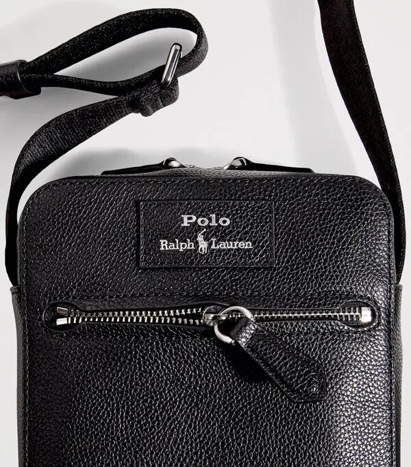 Polo Ralph Lauren Pebbled Leather Cross-body Bag