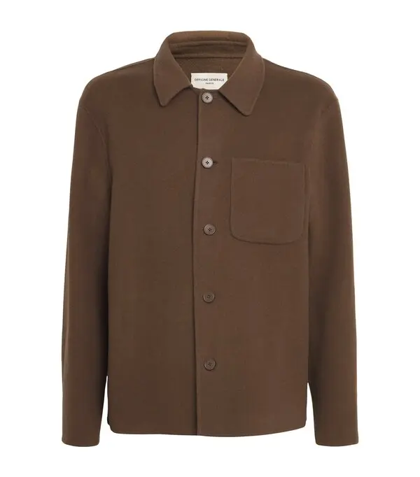 Officine Générale Wool Overshirt