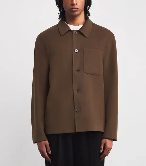 Officine Générale Wool Overshirt