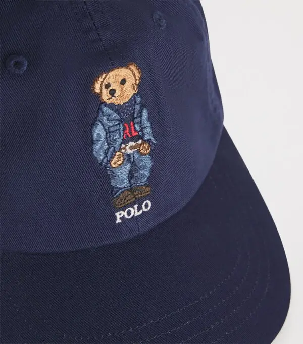 Polo Ralph Lauren Cotton Polo Bear Baseball Cap