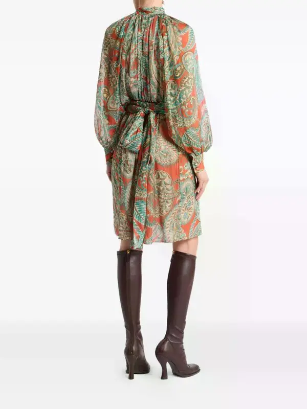 Etro Paisley-print Mini Dress
