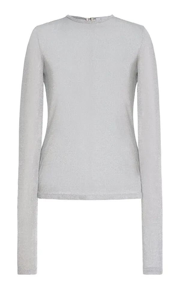 MEL USINE A-line Chainmail Knit Top