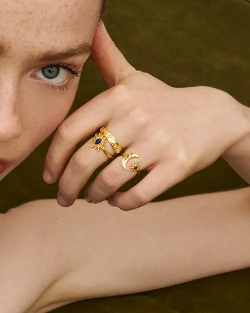 OTTOMAN HANDS Lapis Lazuli Ring
