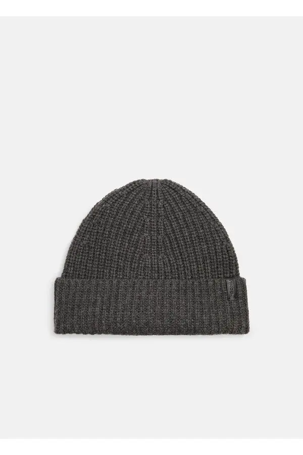Vince Cashmere Shaker-stitch Beanie - Natural