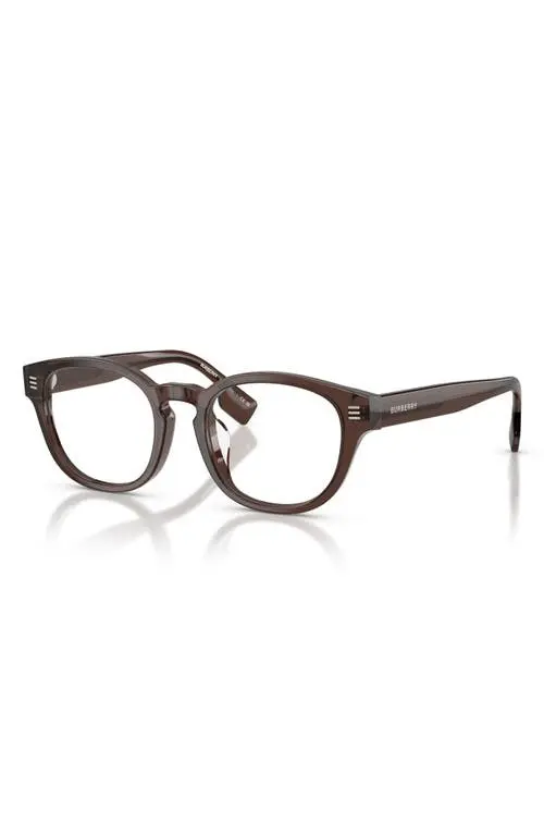 Burberry 49mm Round Eyeglasses