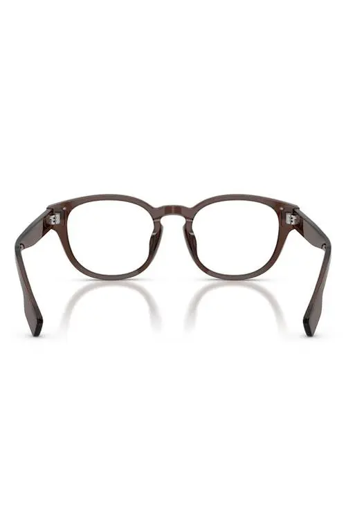 Burberry 49mm Round Eyeglasses