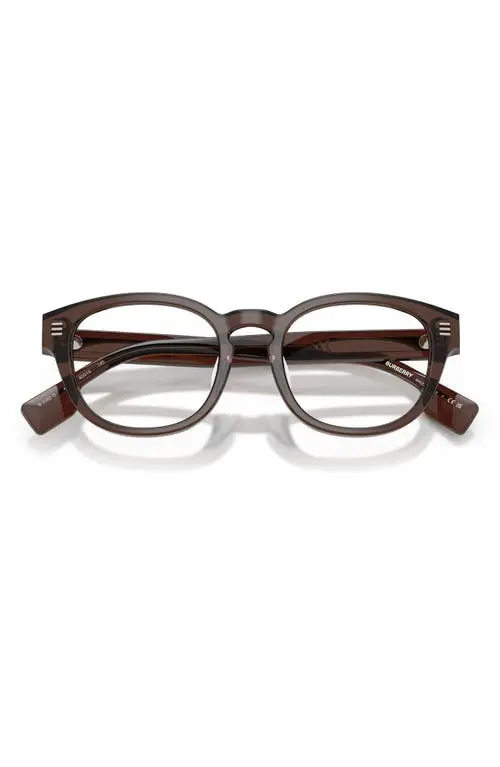 Burberry 49mm Round Eyeglasses