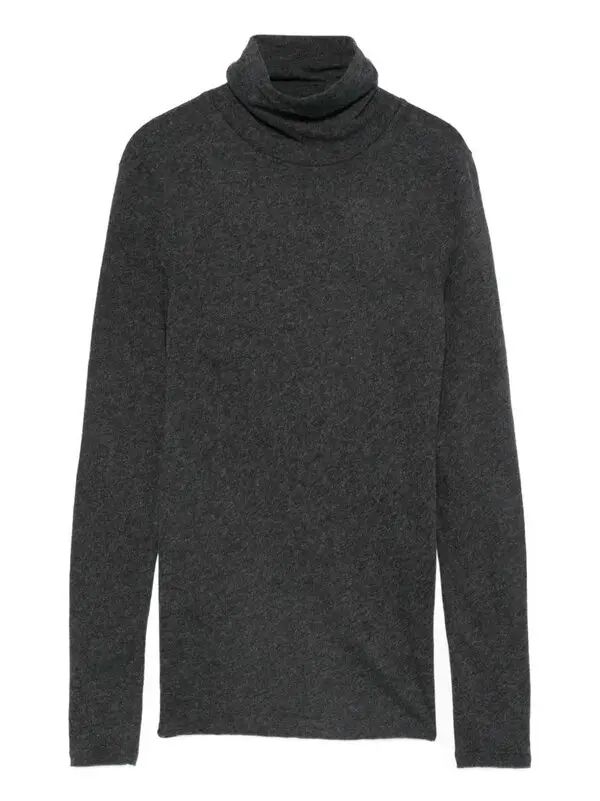 Majestic Filatures Roll-neck Sweater - Grey