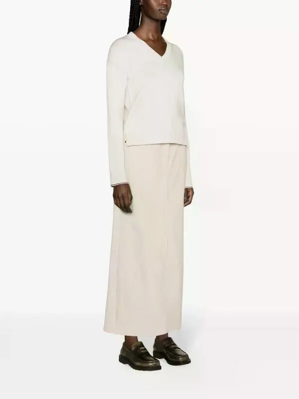 Brunello Cucinelli Corduroy Maxi Skirt