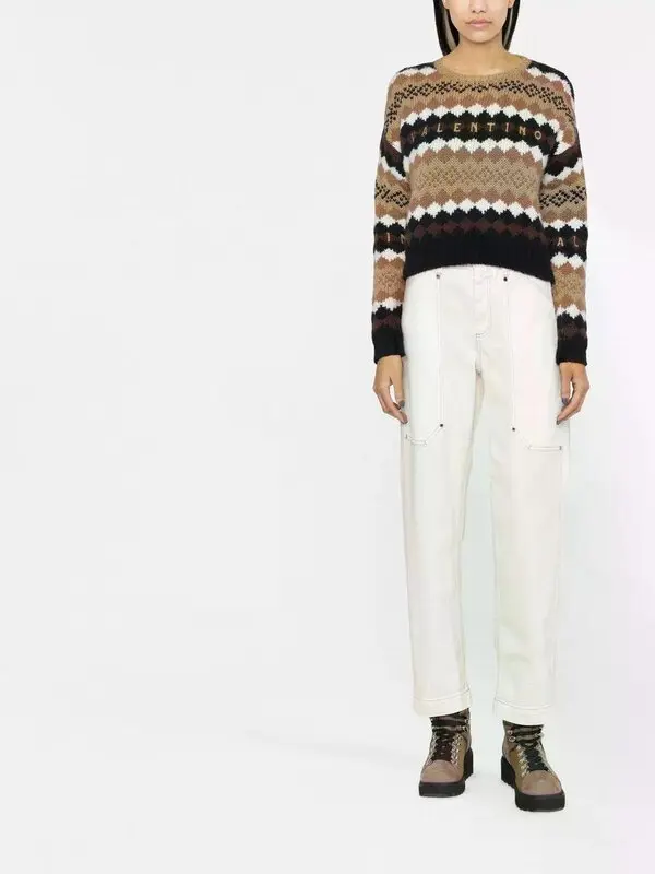 Brunello Cucinelli Contrast-stitching Straight-leg Jeans