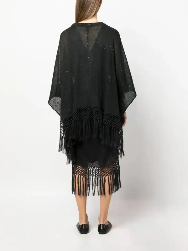 Brunello Cucinelli Sequin-embellished Knitted Blouse