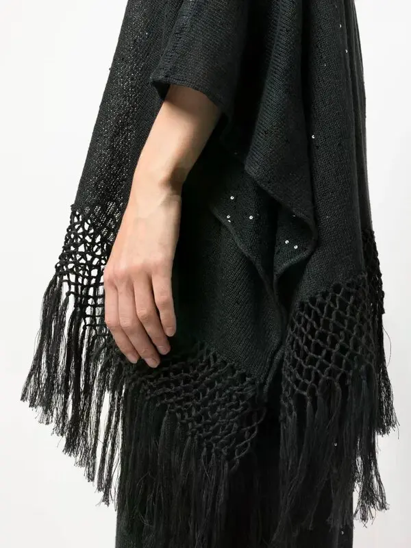 Brunello Cucinelli Sequin-embellished Knitted Blouse