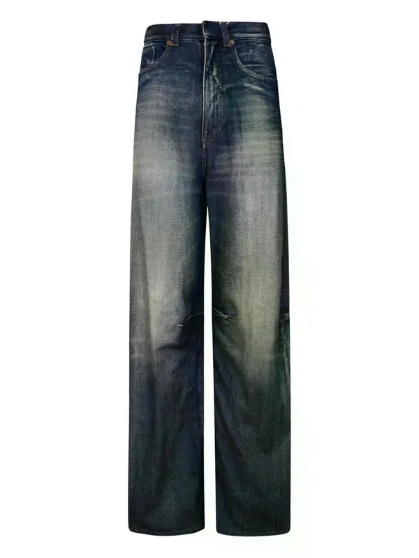 MAISON MARGIELA Logo-patch Panelled Jeans