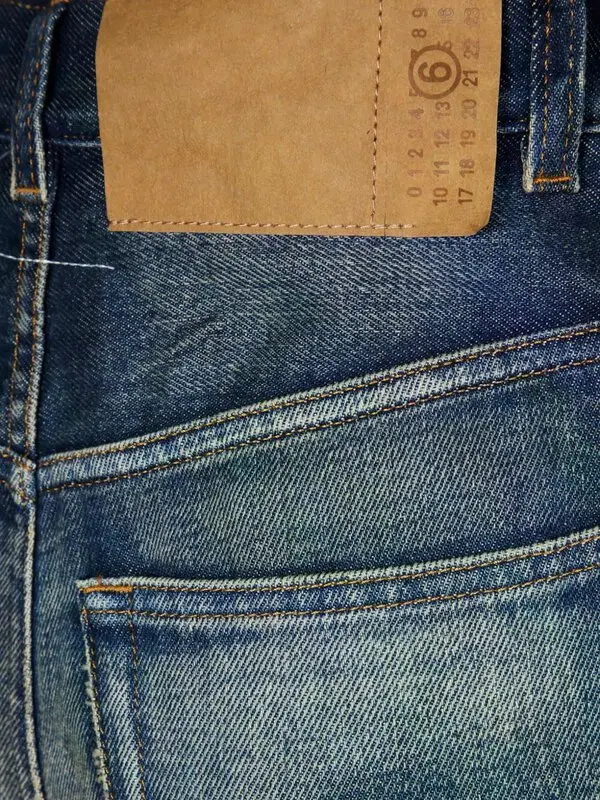 MAISON MARGIELA Logo-patch Panelled Jeans